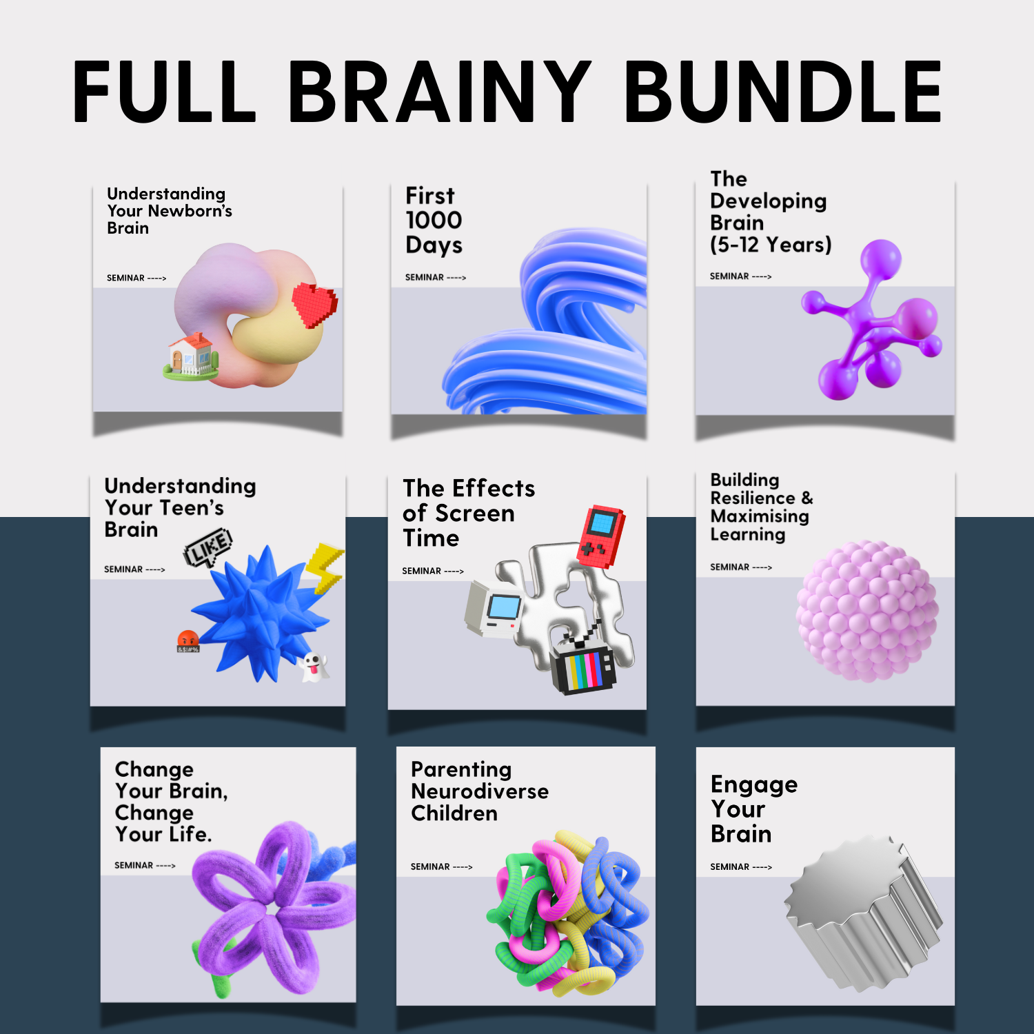 The Full Brainy Bundle – Brainy Parenting by Nathan Wallis